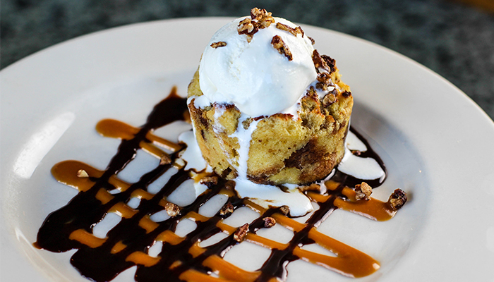 Pecan Bourbon Bread Pudding - saltys.com